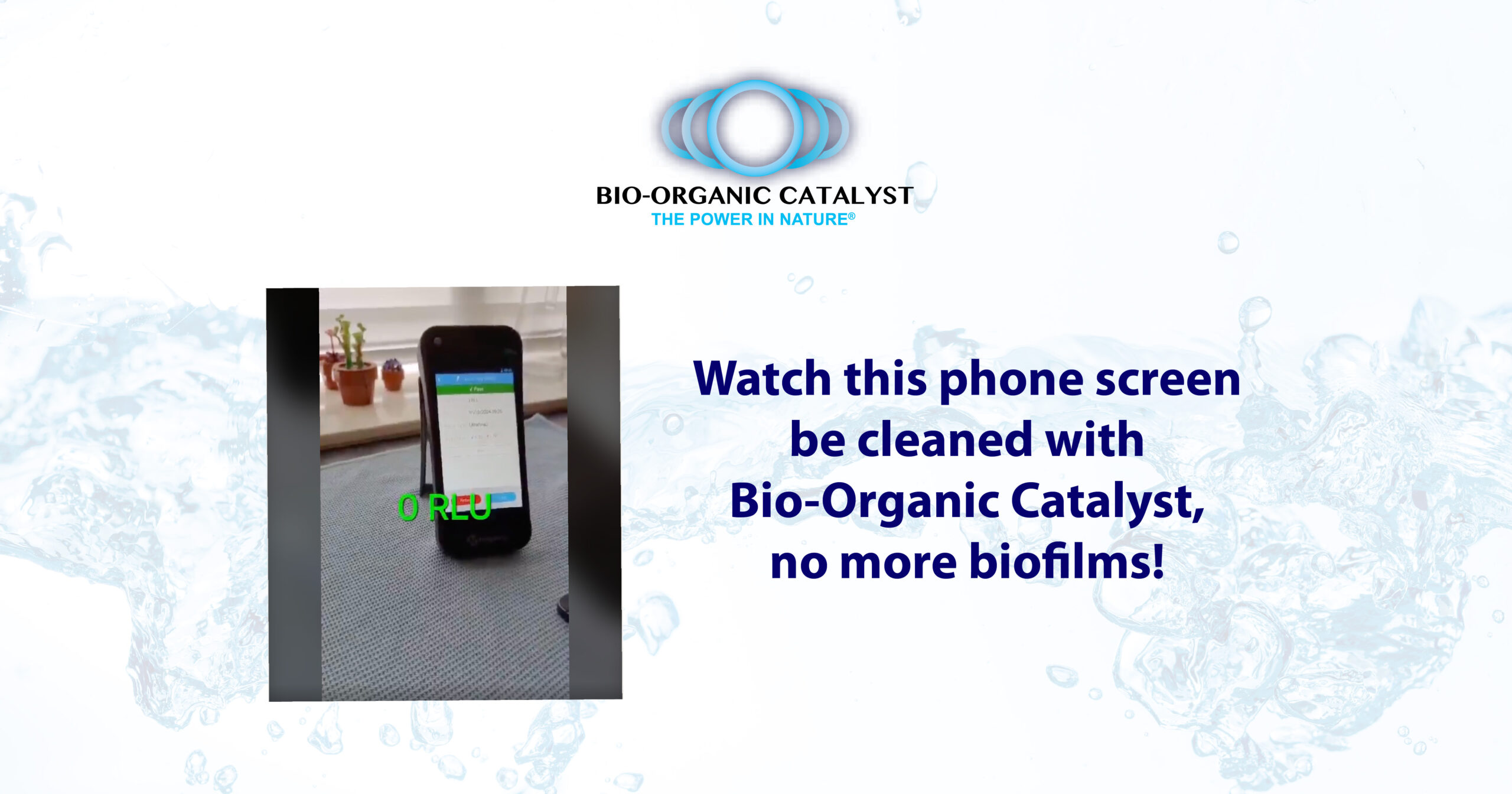 Deep Clean Your Phone With Bio-Organic Catalyst